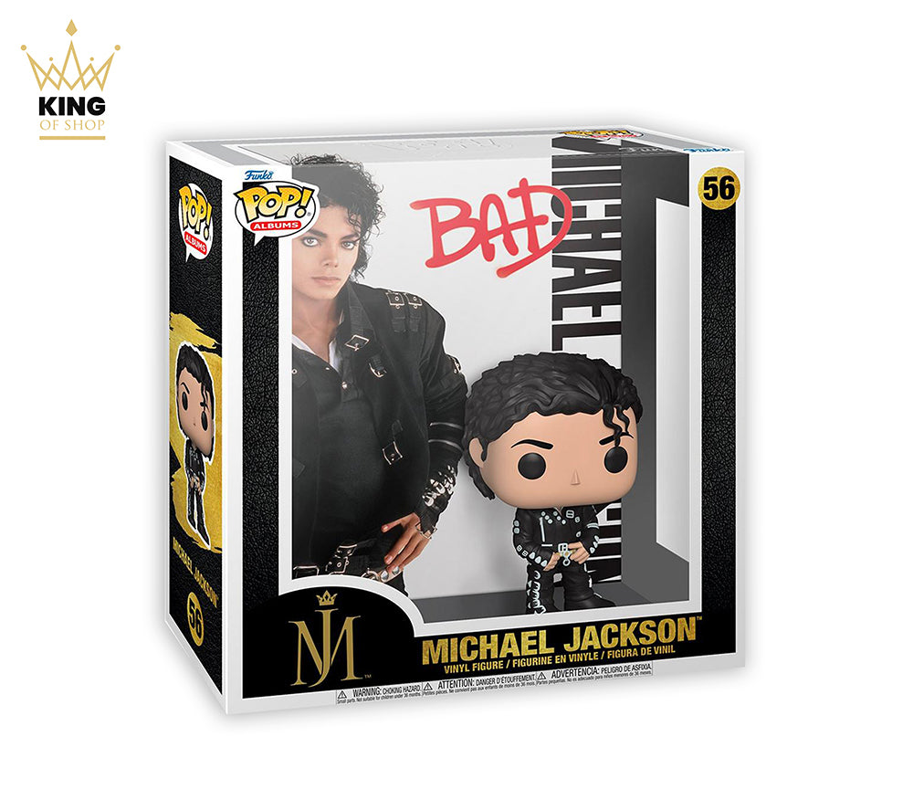 Michael Jackson | Funko Pop! Album BAD – King Of Shop - Michael Jackson ...