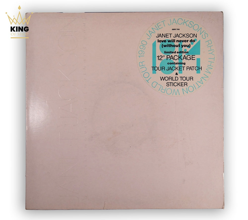 Janet Jackson | Love Will Never Do Limited Edition 12" Package with st ...