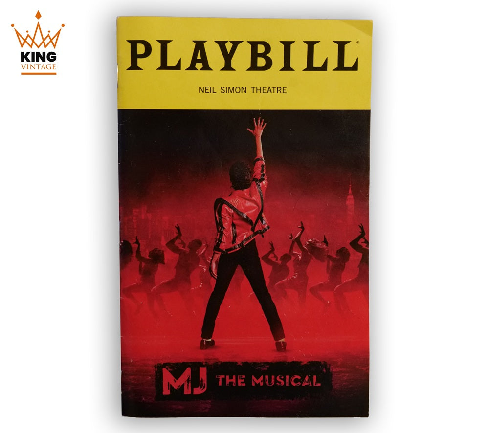 Michael Jackson | MJ The Musical Playbill Special Edition October 2025 ...