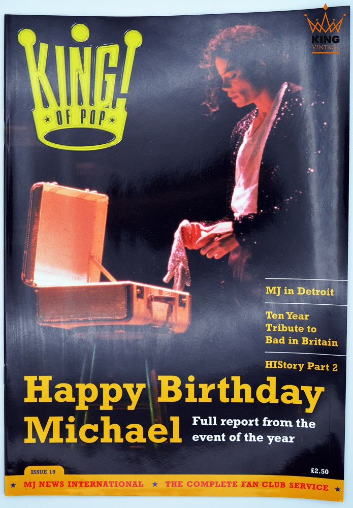 King! Magazine | Issue 19 [UK] – King Of Shop - Michael Jackson Merchandise