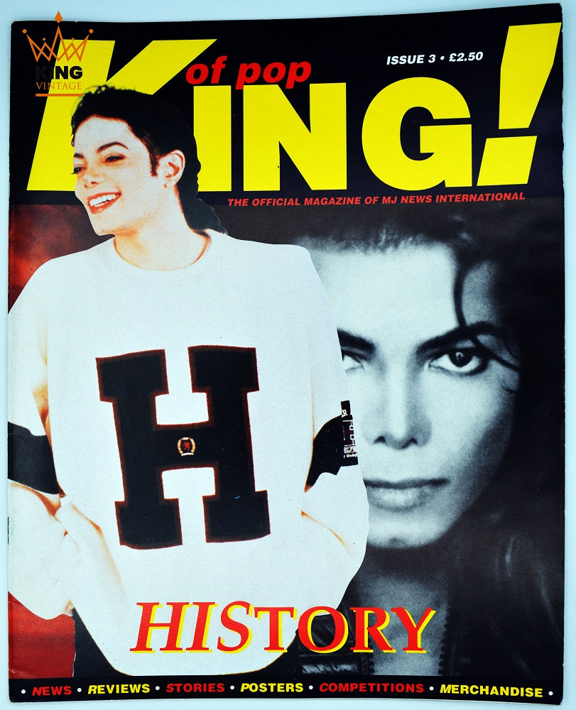 King! Magazine | Issue 3 [UK] – King Of Shop - Michael Jackson Merchandise